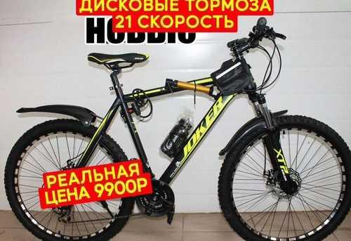 Скоростной велосипед Черно-желтый новый