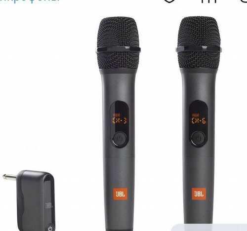 Микрофон беспроводной jbl Wireless Microphone Set