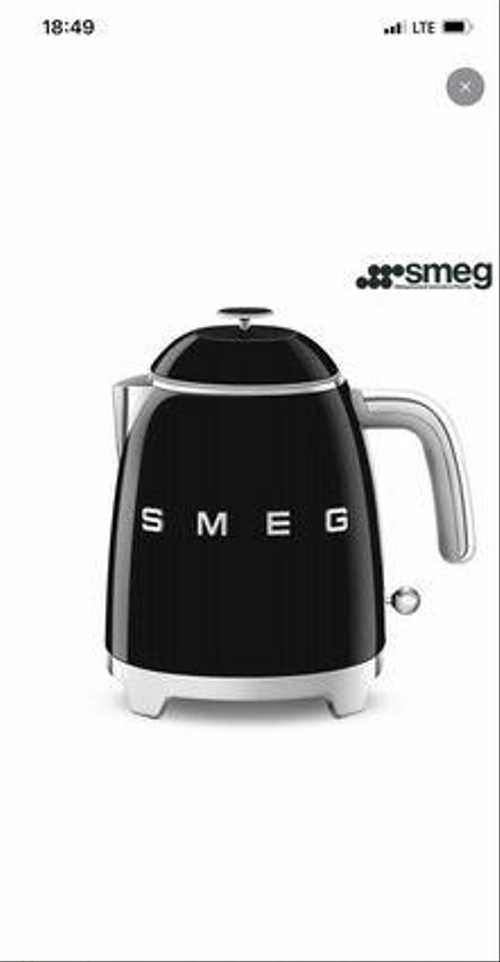 Чайник электрический smeg, 0,8 л