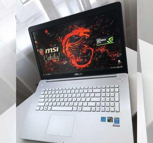 Ноутбук asus мощный игровой как новый