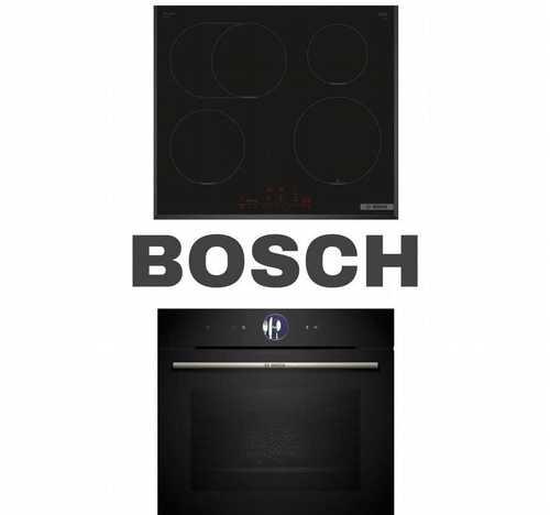 Комплект техники Bosch HBG7563B1 и PIF651HC1E