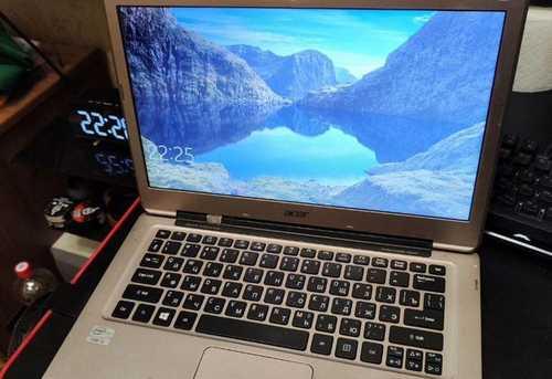 Acer aspire s3 core i5 ультрабук ноутбук ssd 128