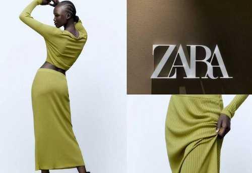 Новая юбка труба от zara XL (46-48-50рр) оригинал