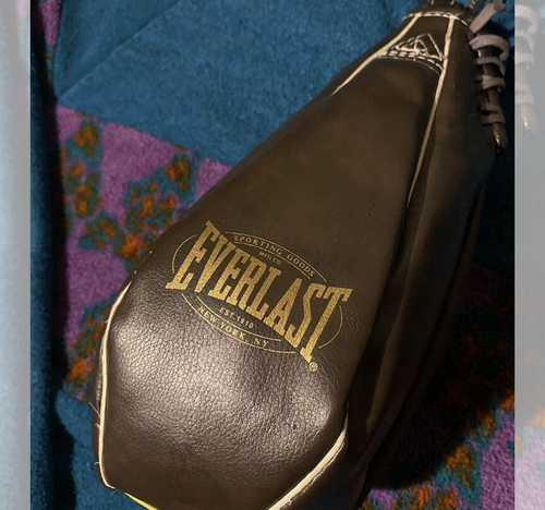 Боксерская груша из кожи everlast оригинал