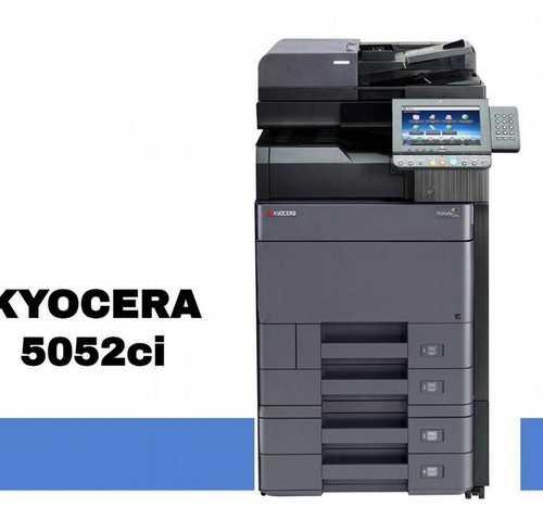 Лазерный Мфу kyocera 5052ci. Восстановленный