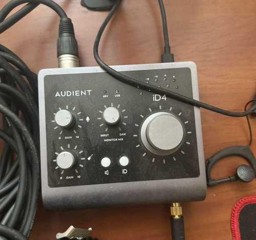 Звуковая карта audient id14 mkii