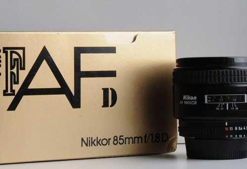 Объектив Nikon Nikkor AF 85 f/ 1.8 D