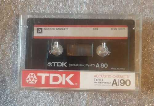 Аудиокассета бу TDK a90