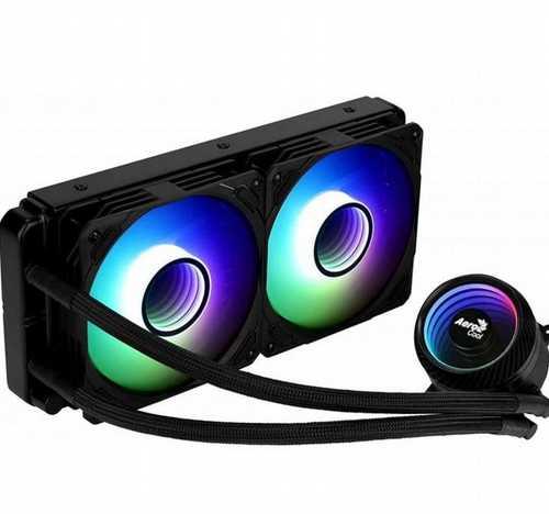 AeroCool сво Mirage L240 Black argb Soc-AM5/AM4/1151/1200/2066/1700 черный 4-pin 20-27dB Al Cu 400W