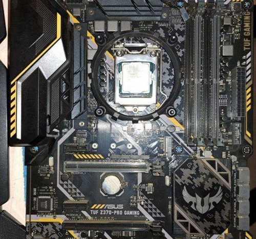 Материнская плата Tuf gaming pro z370 сокет 1151v2