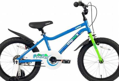 Велосипед Royal Baby Chipmunk MK 18 синий Ros201