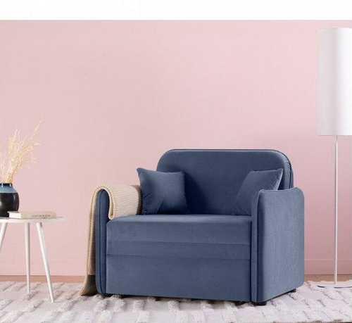 Кресло-кровать Кейсес Velvet Navy Blue
