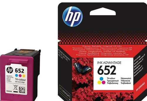 Картридж HP 652 многоцветный F6V24AE
