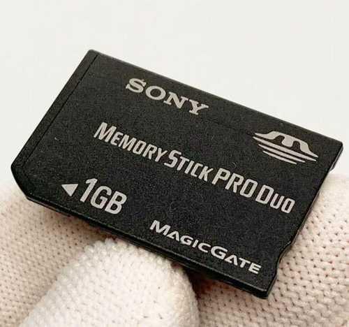 Sony Memory Stick PRO Duo 1 GB. Карта памяти