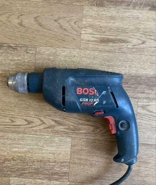 Дрель ударная bosch gsb 13 re professional