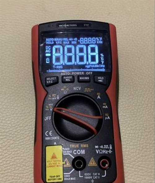 Мультиметр richmeters rm777