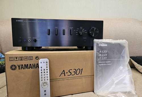 Интегральный усилитель Yamaha A-S301 Black