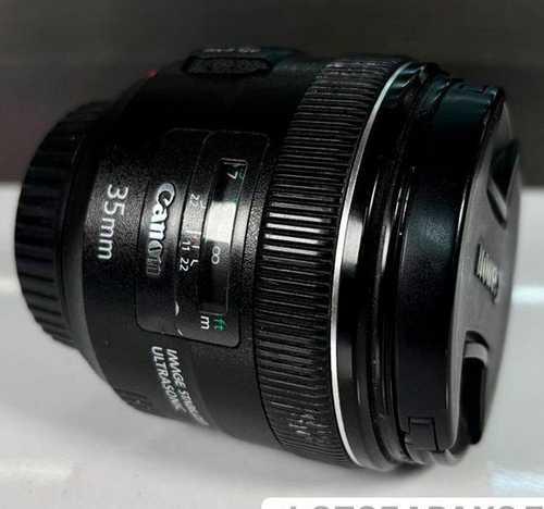Объектив Canon EF 35 mm f2.0 IS USM