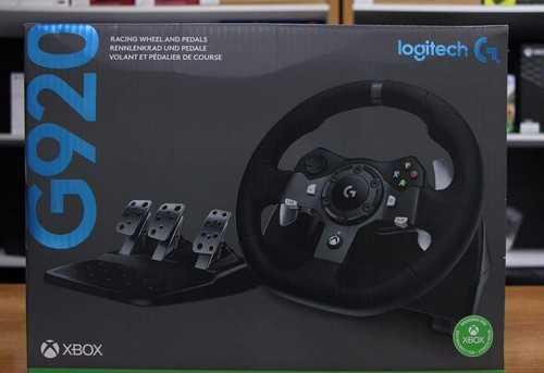 Игровой руль Logitech G920 Driving Force xbox/PC
