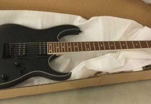 Новая электрогитара ibanez rg421ex-bkf