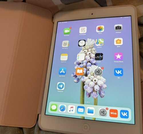 iPad mini 2 с чехолом