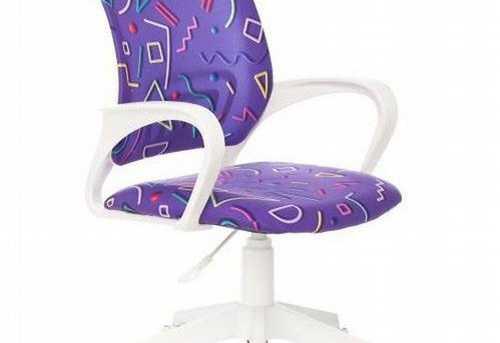 Кресло детское Бюрократ KD-W4 фиолетовый Sticks 08