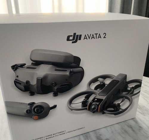 DJI Avata 2 Fly More Combo (3 батареи)