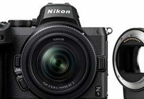 Фотоаппарат Nikon Z5 Kit 24-50mm + FTZ адаптер
