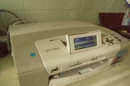 Мфу DCP-385C, принтер, сканер, копир