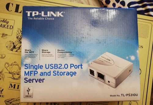 Принт-сервер TP-link TL-PS310U
