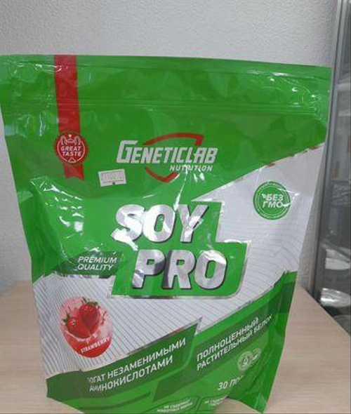 Genetic Lab Nutrition - Протеин SOY PRO, 900г