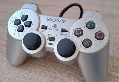 Original Dualshock 2(scph-10010) Атласное Серебро