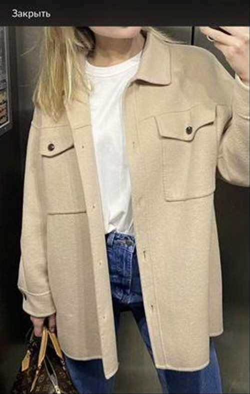 Куртка рубашка zara