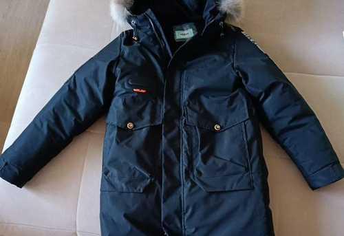 Куртка зимняя удлиненная на подростка, 164