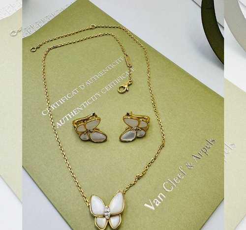 Золотой Кулон Van Cleef Arpels