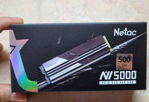 Новый накопитель SSD Netac 500 гб