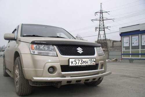 Защита переднего бампера Suzuki Grand Vitara 2007