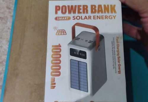 Солнечный Power bank100000 mm