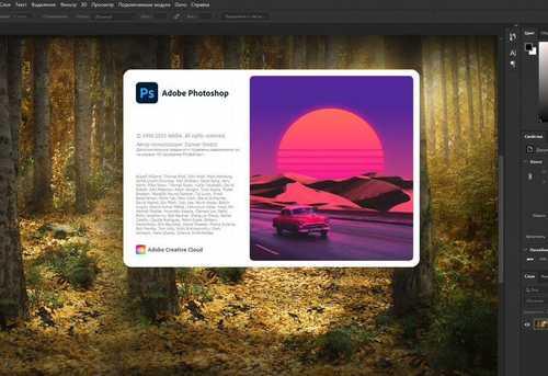 Adobe Photoshop 2023 Бесcрочная лицензия