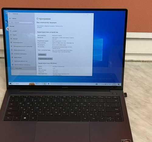 Ноутбук huawei MateBook14 klvl-W58W/14"/8/512