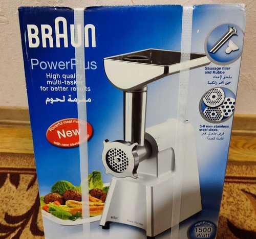 Электрическая мясорубка Braun Power Plus 1500