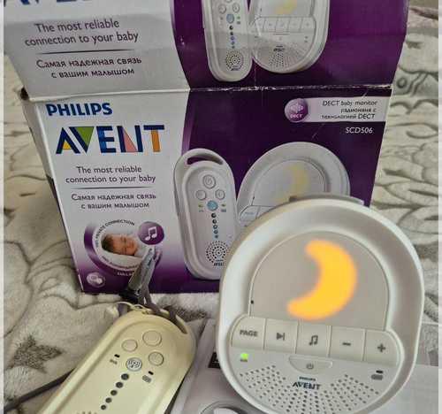 Радионяня philips avent 506