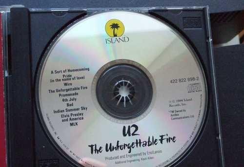 U2. The Unforgettable Fire. CD-диск
