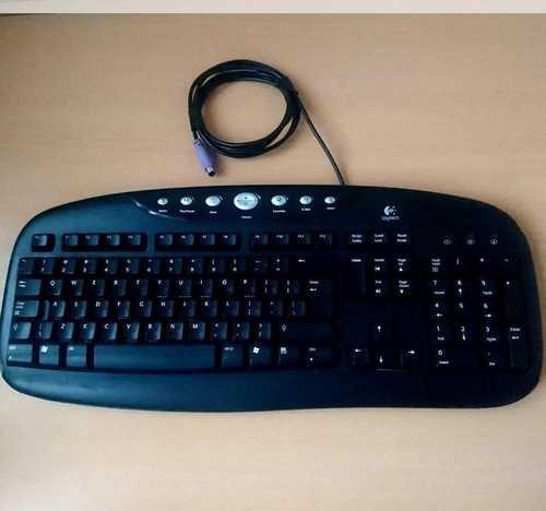 Клавиатура Logitech Keyboard Wired PS/2