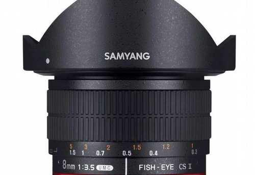 Samyang 8mm f/3.5 AS IF UMC Fish-eye CS II Canon E