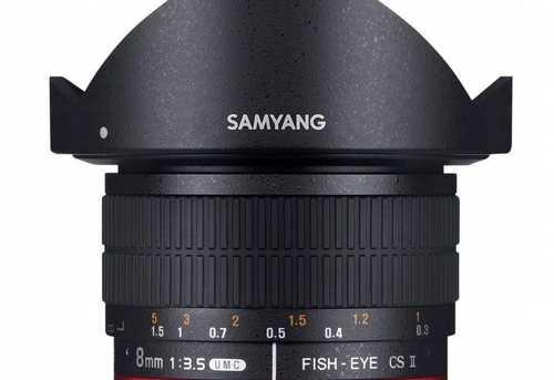 Samyang 8mm f/3.5 AS IF UMC Fish-eye CS II Canon E