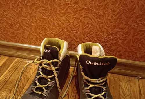 Лыжные ботинки quechua (22см)
