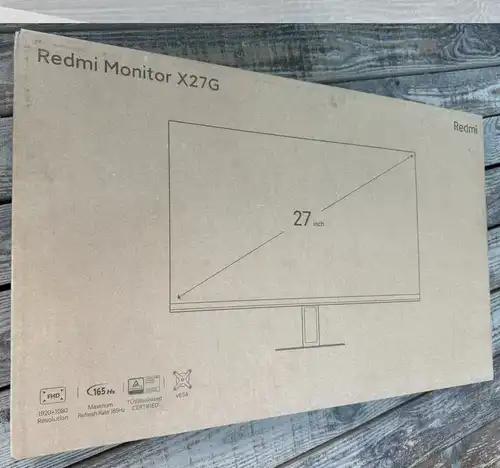 Новый монитор Xiaomi 27" 165ghz X27G