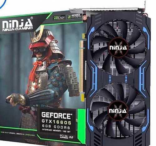 Видеокарта GTX1660 Super 6GB Sinotex Ninja NK166SF66F