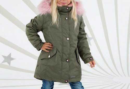 Зимняя куртка для девочки 110 116 kerry